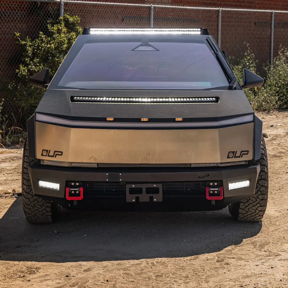 Tesla Cybertruck UP INVINCIBLE® HD Front Bumper - Unplugged Performance