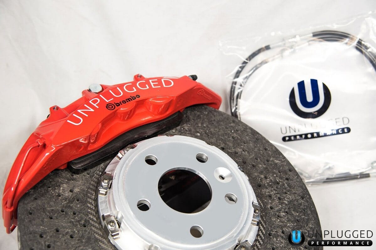 Unplugged Performance Superlight Carbon Ceramic Brake Kit for Model S
