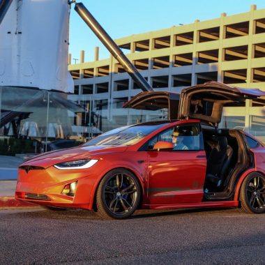 Unplugged Performance Rear Decklid Spoiler for Tesla Model X
