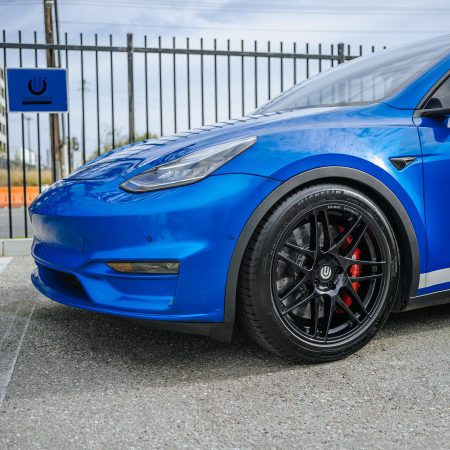 Tesla Model Y Luxury Wheel & Tire Set - UP x BBS Flugplatz Wheels ...