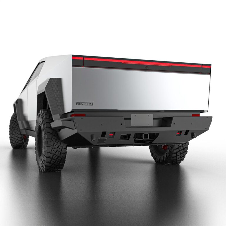 Tesla Cybertruck HD Rear Bumper with Trailer Hitch Receiver
