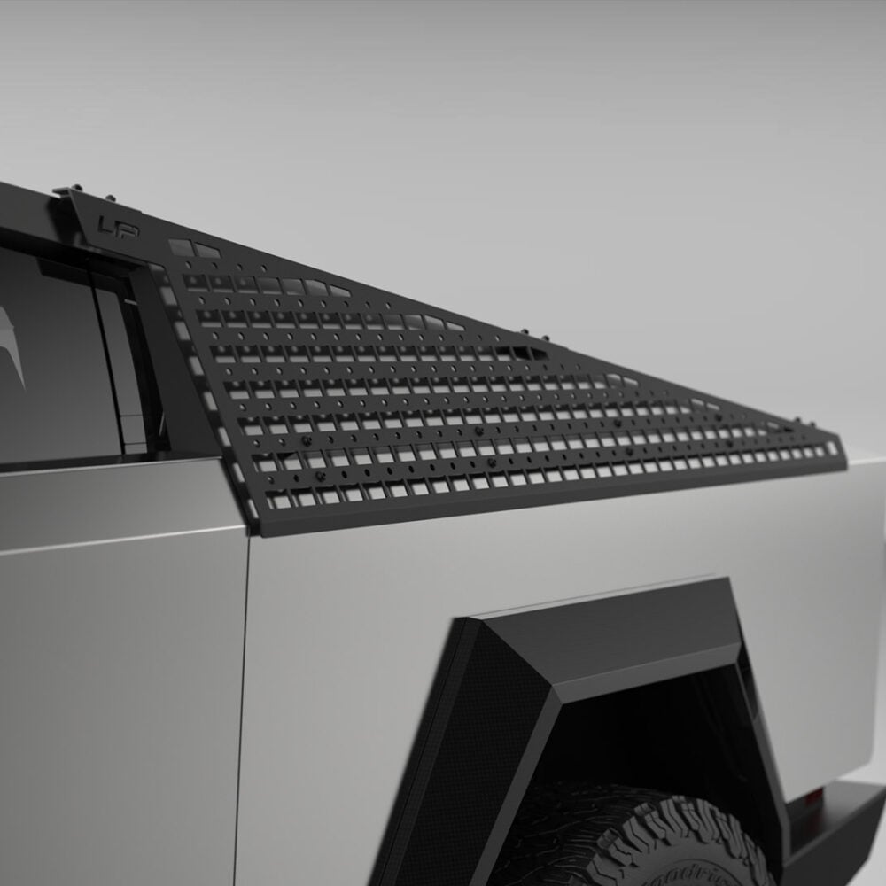 Tesla Cybertruck Side Sail Panel MOLLE Rack Set - UP INVINCIBLE ...