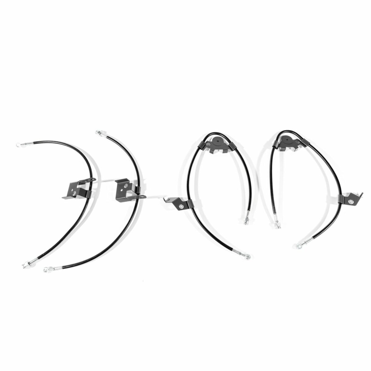 Tesla Cybertruck UP INVINCIBLE® Stainless Steel Brake Line Set ...