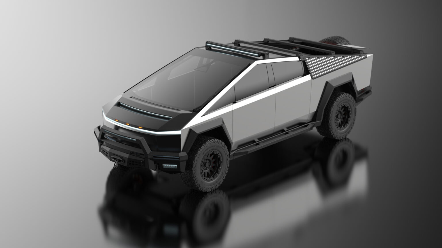 Tesla Cybertruck Bed Storage Slider System - UP INVINCIBLE® - Unplugged ...