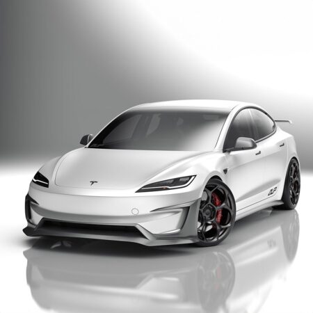 Ascension Front Fascia System for Tesla Model 3 Vehicles