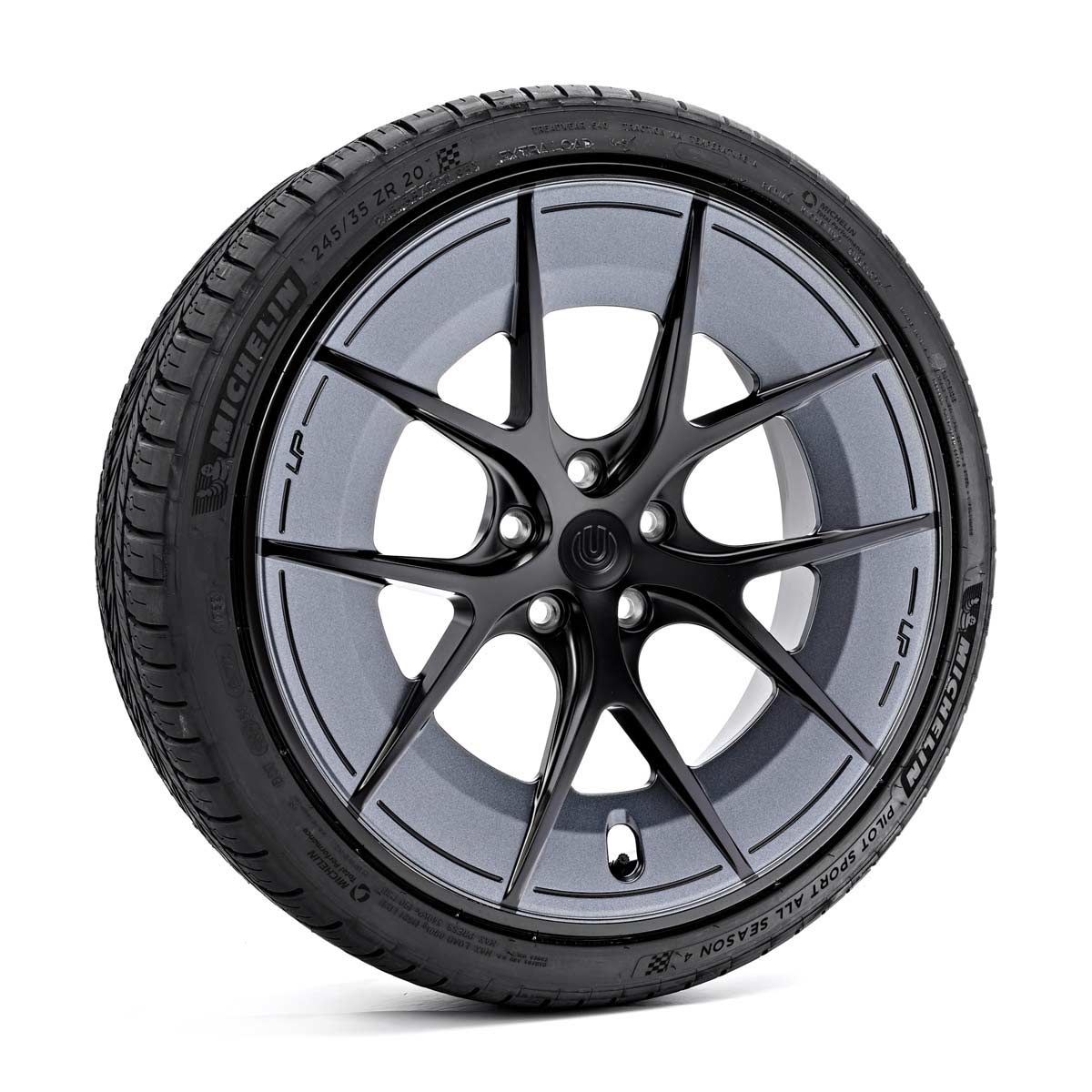 Tesla Model 3 20-Inch UP-RW Wheel and Tire Package - Unplugged Performance