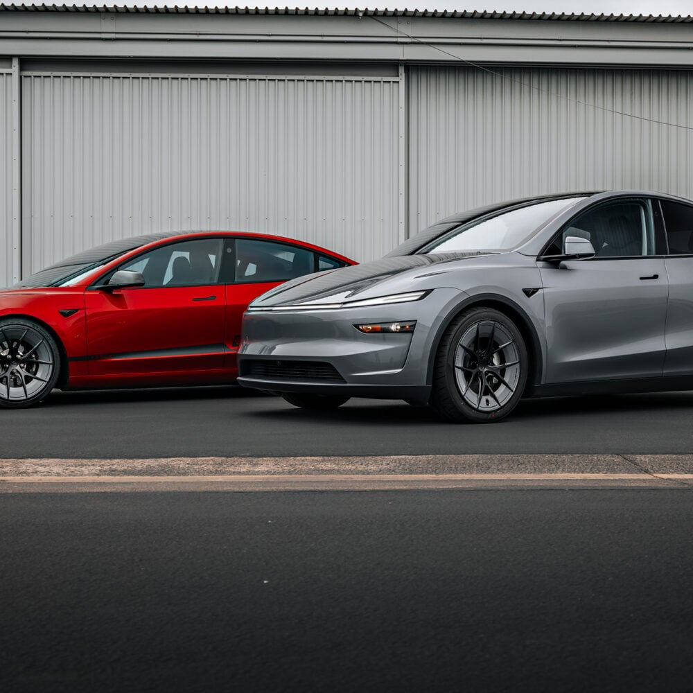 Red Rocket 2024 Tesla Model 3 Performance on 20 Inch UP Forged UP-RW ...
