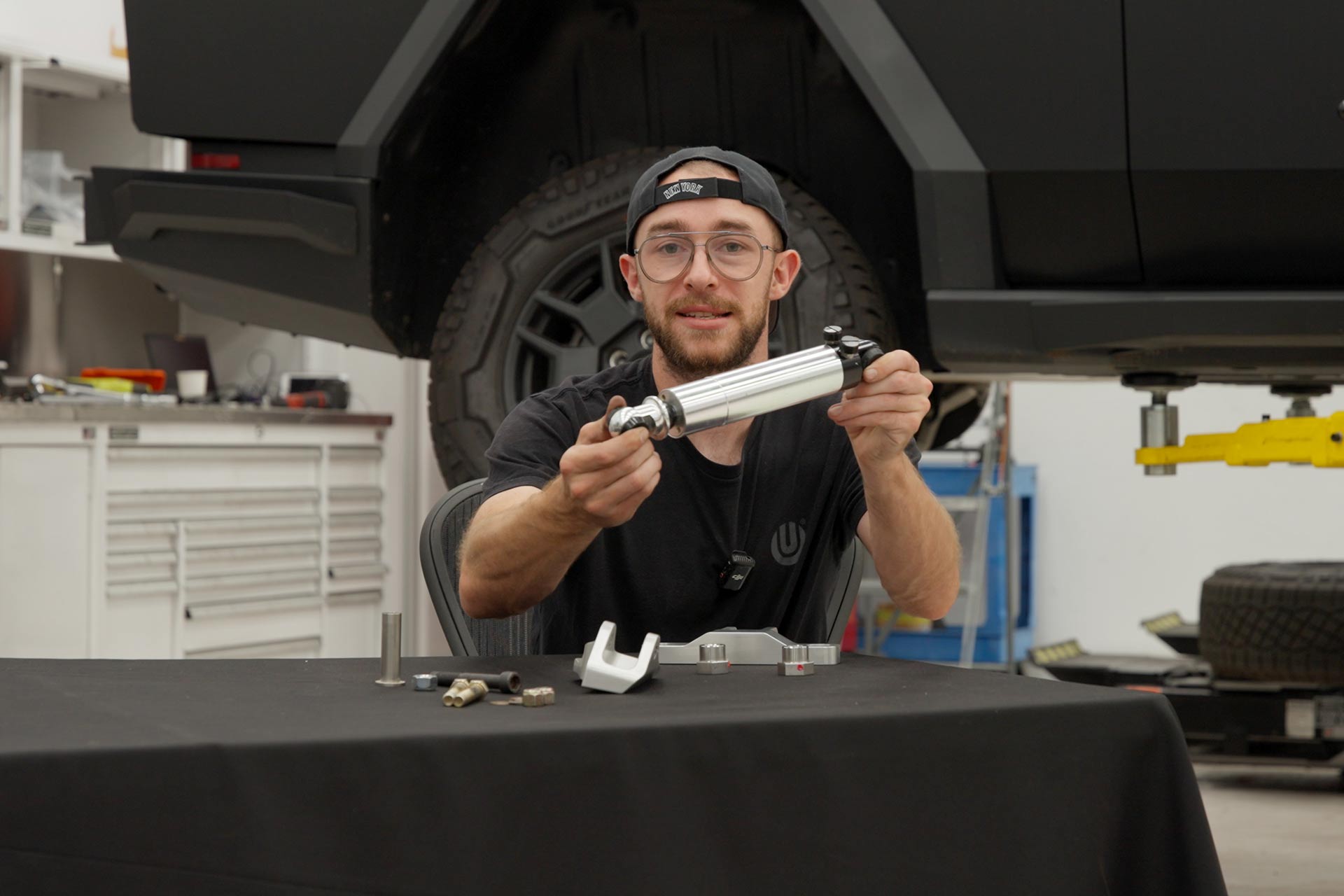 How UP CYBRSHOCKS Transforms the Cybertruck’s Ride Without Touching ...
