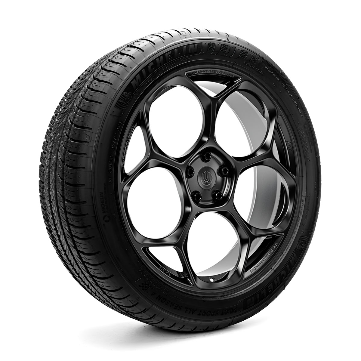 Tesla Model 3 18-Inch UP Forged UP-05 Wheel and Tire Package ...
